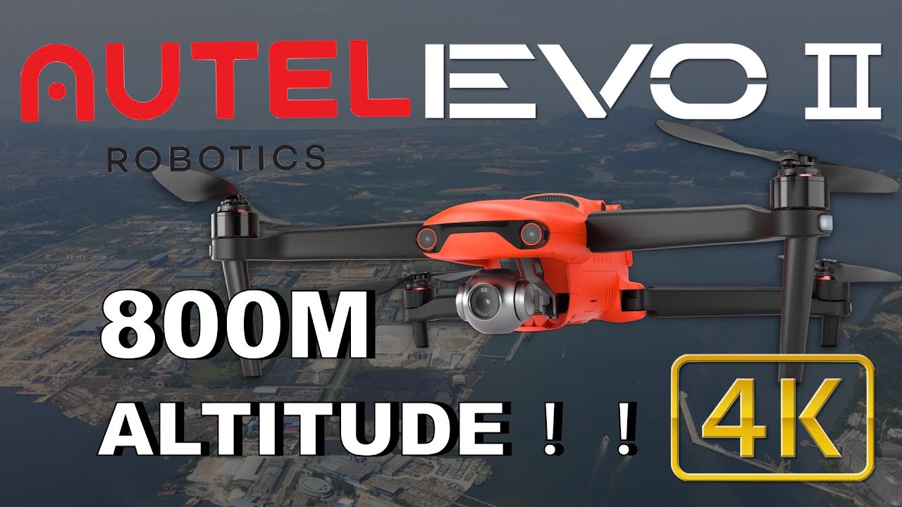 AUTEL EVO 2/EVO II - MAX ALTITUDE & PRECISION LANDING TEST - YouTube