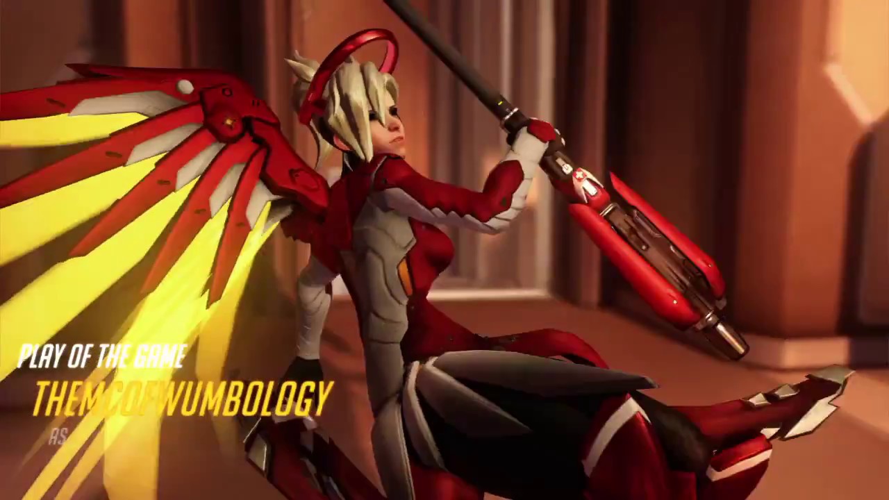 Overwatch - Mercy Highlight #1 (POTG - Full 5 Team Resurrect) - YouTube