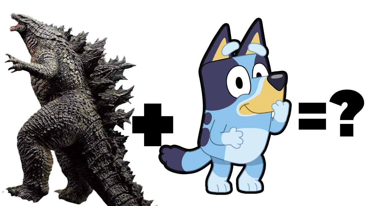 GODZILLA + BLUEY = ? What Is The Outcome? - YouTube