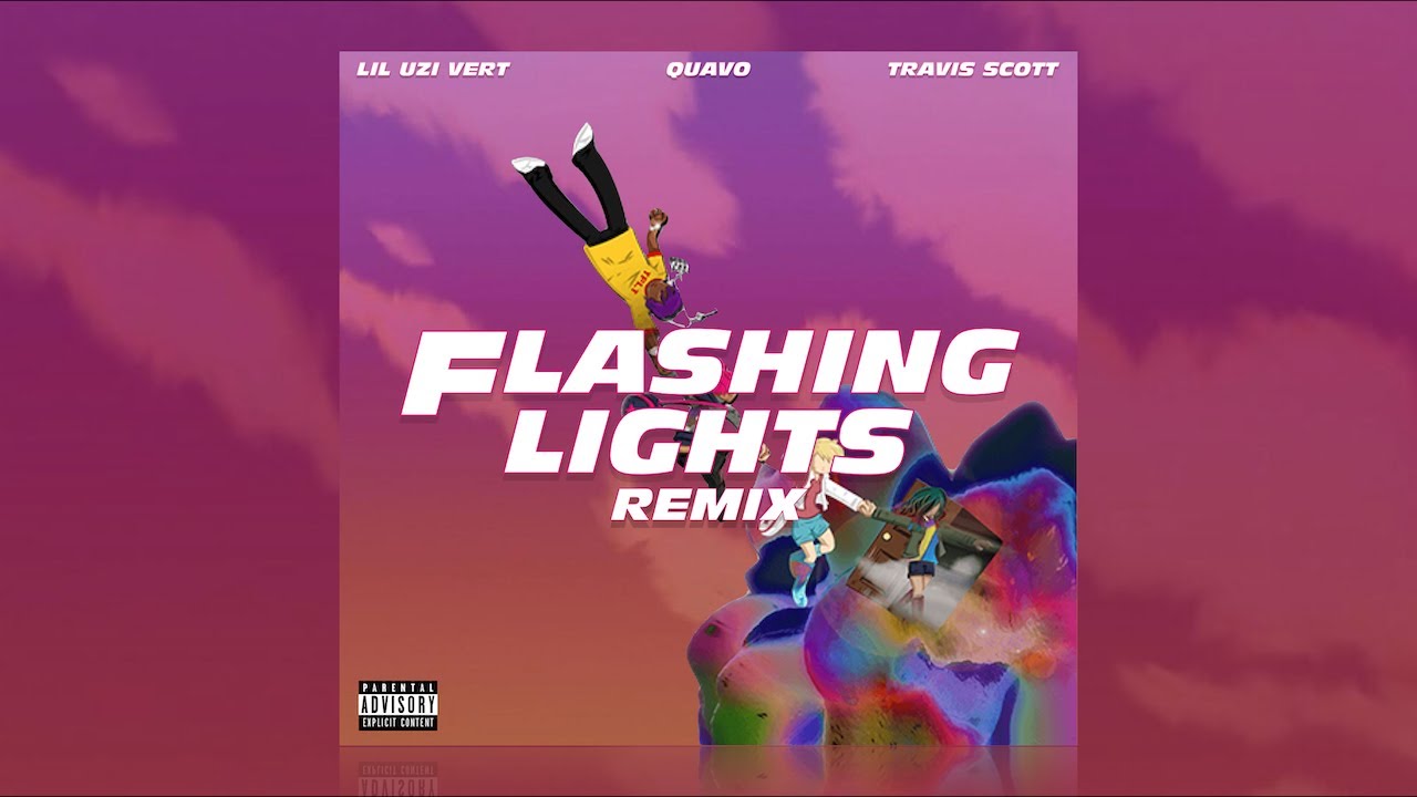 Lil Uzi Vert, Quavo & Travis Scott - Flashing Lights Go Off [Remix ...