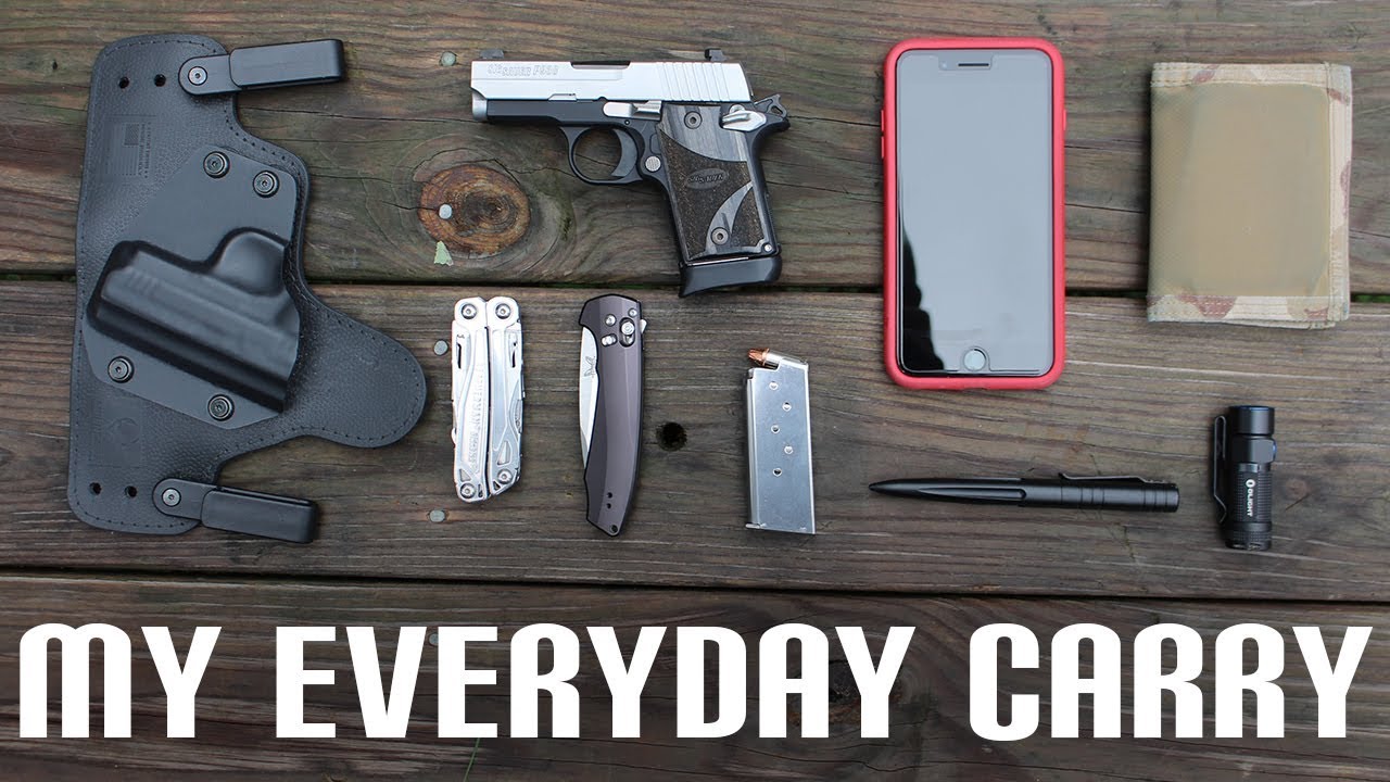 My Every Day Carry (EDC) + Concealed Carry - YouTube