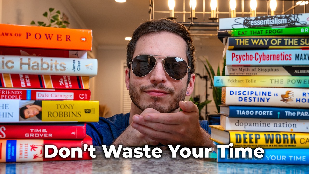 STOP Reading Self Help Books, Read THESE Instead - YouTube