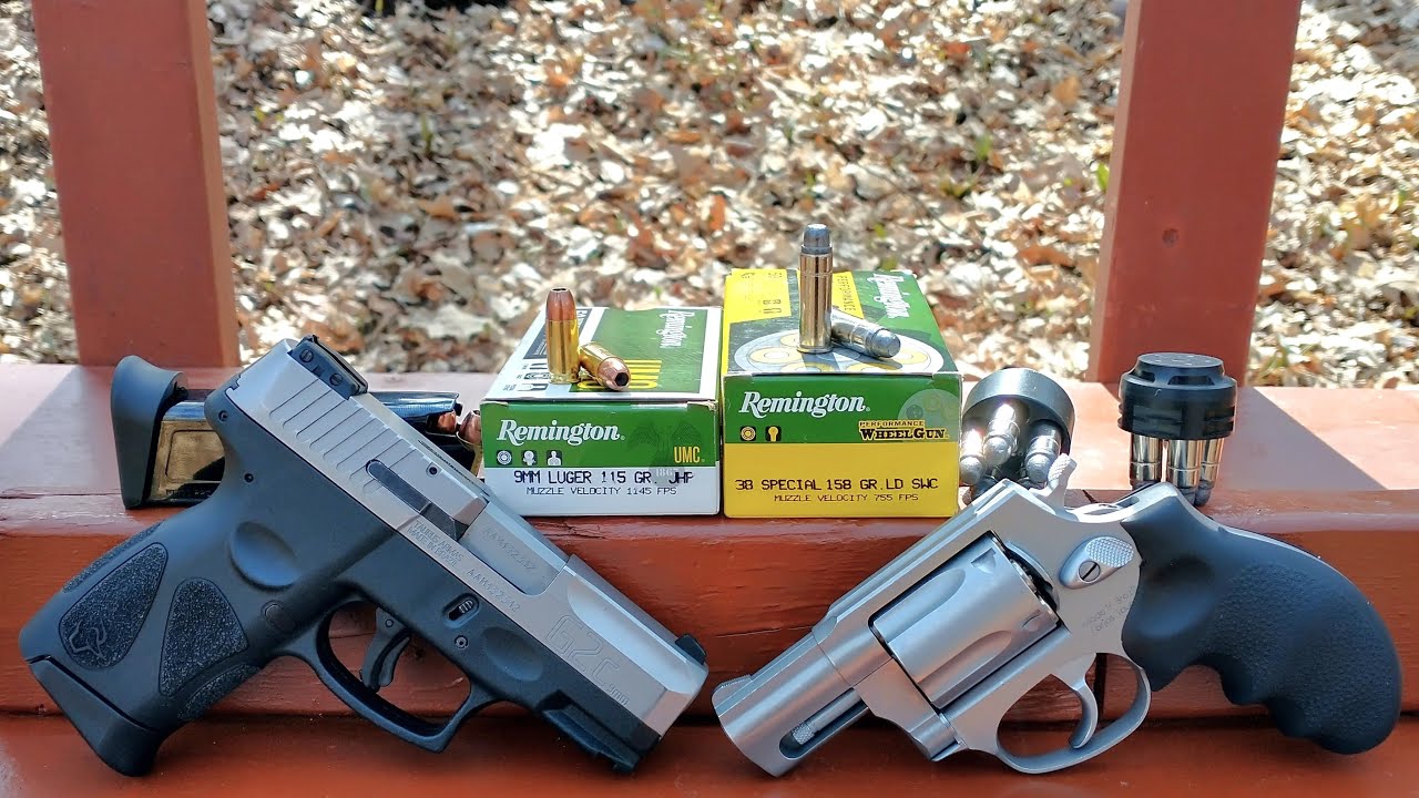 Modern Standard CCW Setup VS Oldschool Stopping Power! 9mm JHP VS .38 ...