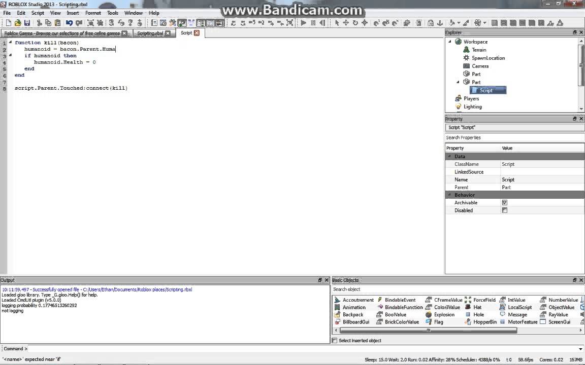 [Ep4] Lava Brick Part 2 - Roblox Scripting for Beginners - YouTube
