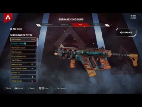 All r99 legendary skins - YouTube