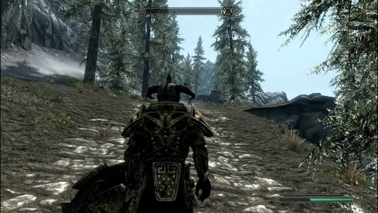 Skyrim (ULTRA SETTINGS) i3-3240 / HD 7770 - YouTube
