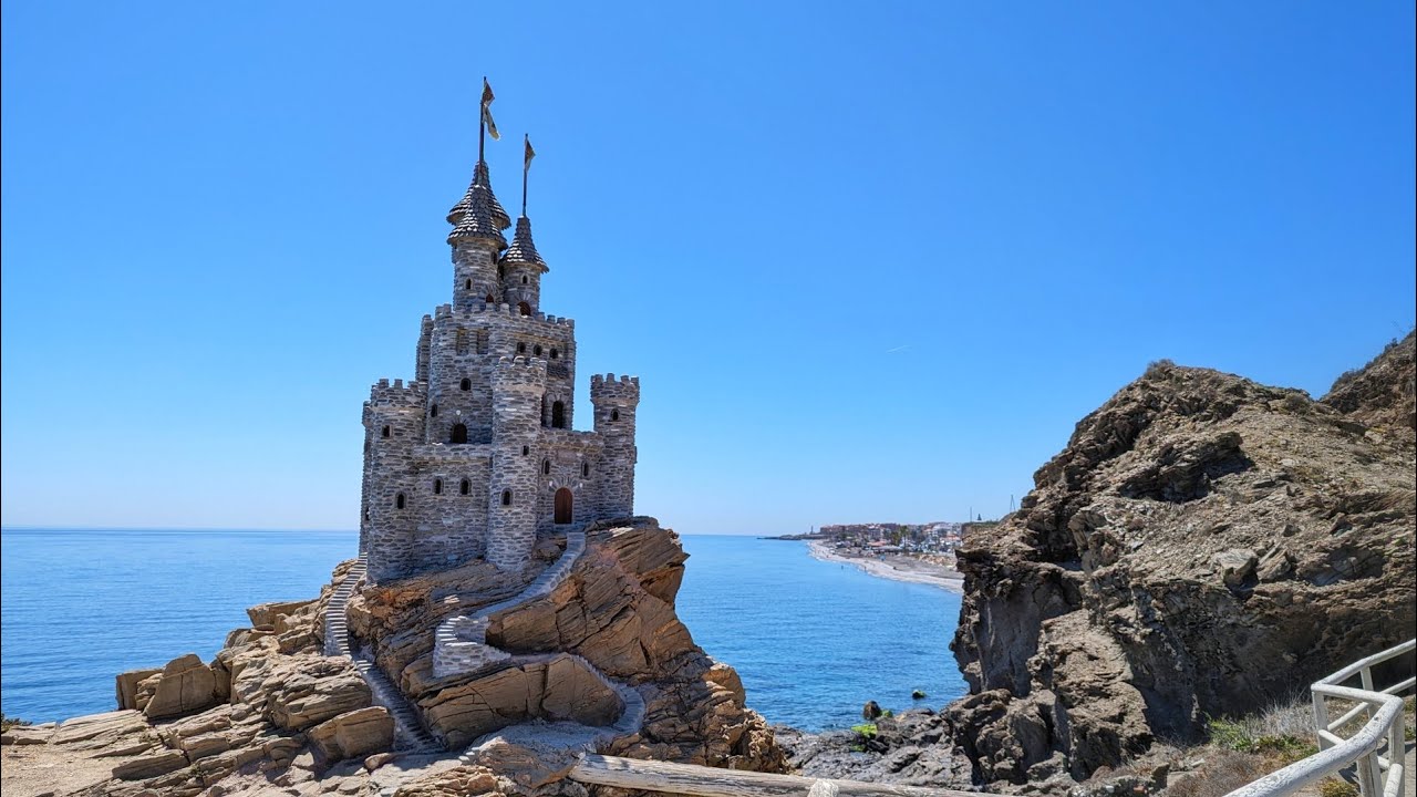 Miniature castles in Torrox Costa–El Morche by Danish artist Anton ...