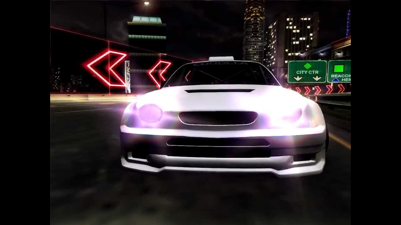 Need for Speed: Underground 2 - Toyota Corolla WRC - YouTube
