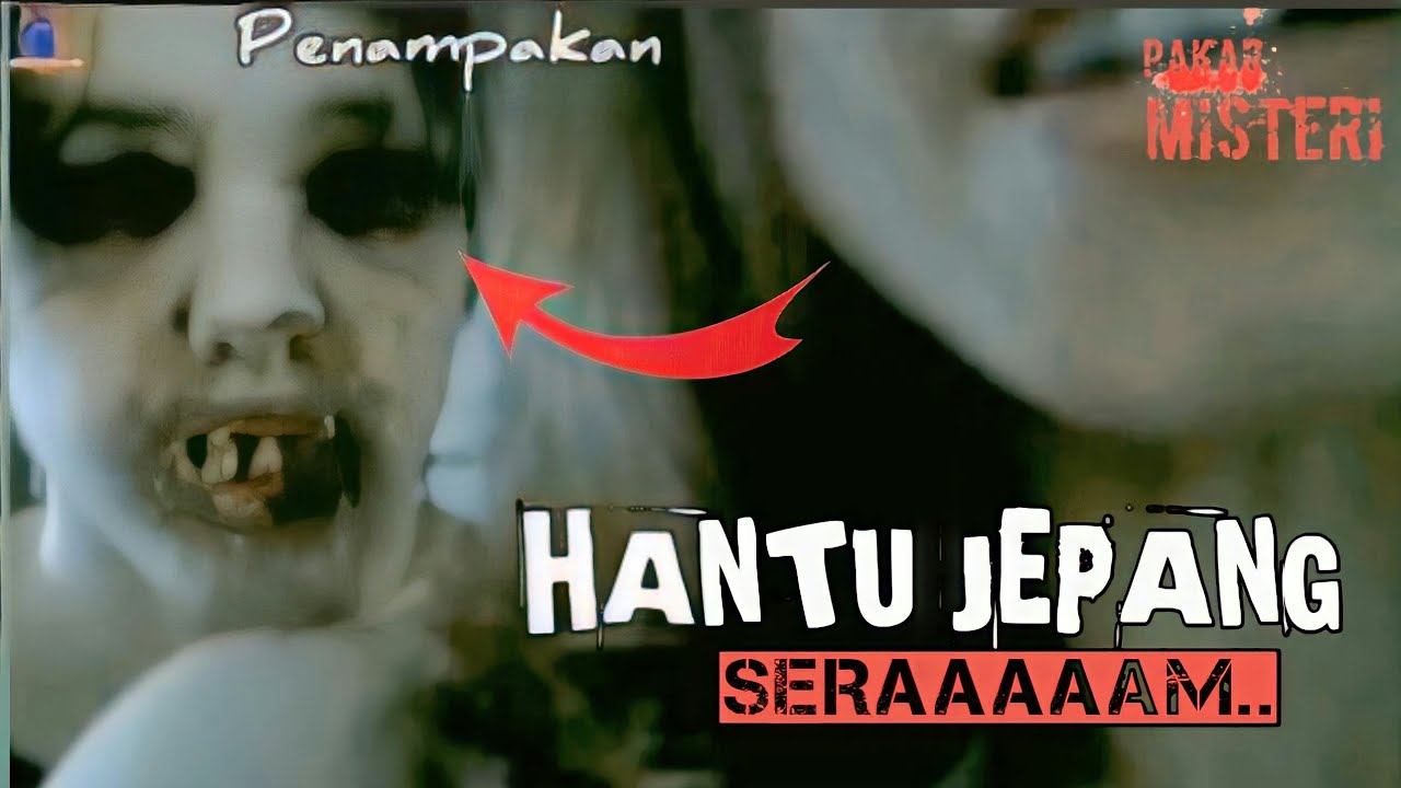 hantu muka hancur jepang,di intip hantu di kamar seram#videoseram# ...