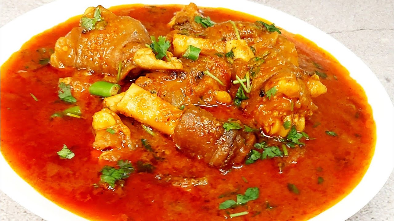 paye ka salan - Mutton Paya Recipe - Bakra Eid Special - Mutton Paya ...