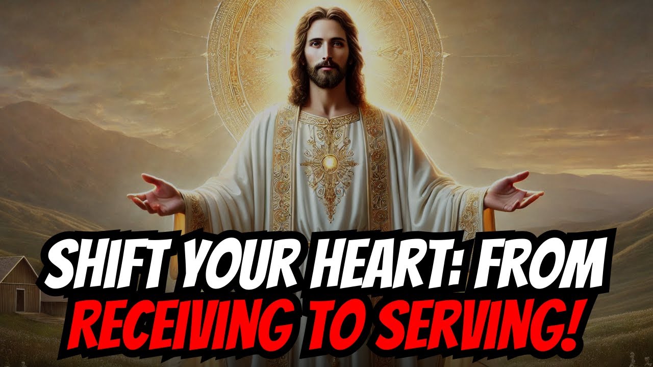 Lord, Shift My Heart from Receiving to Serving You Morning Prayer - YouTube