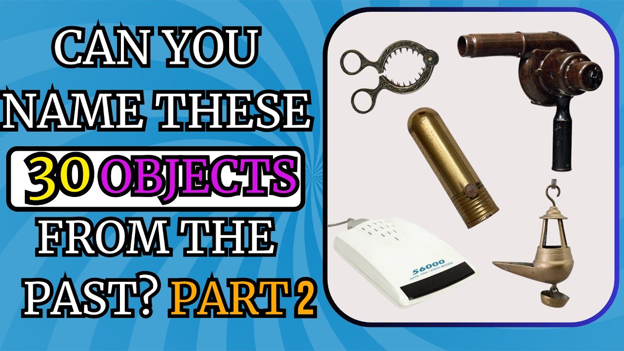 Can You Identify These Antiques? 🧠 | Retro Relics Quiz PART 2 👑 - YouTube