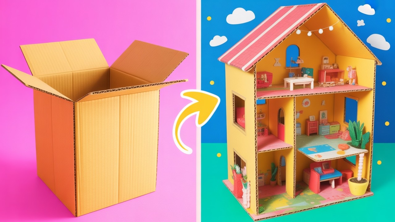Lego House for My Doll! Art and Drawing Hacks 🌸 Crafts for my Rich ...