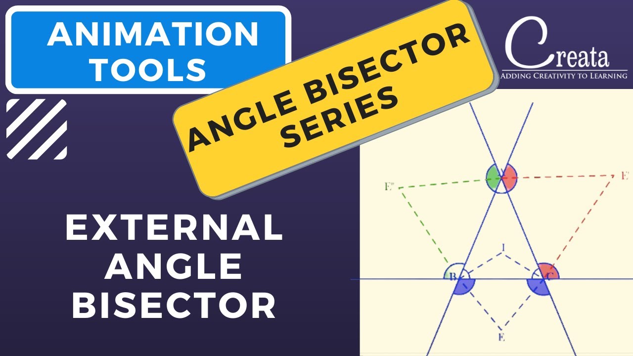 External Angle Bisector of Triangle | Angle Bisector Series | CREATA ...