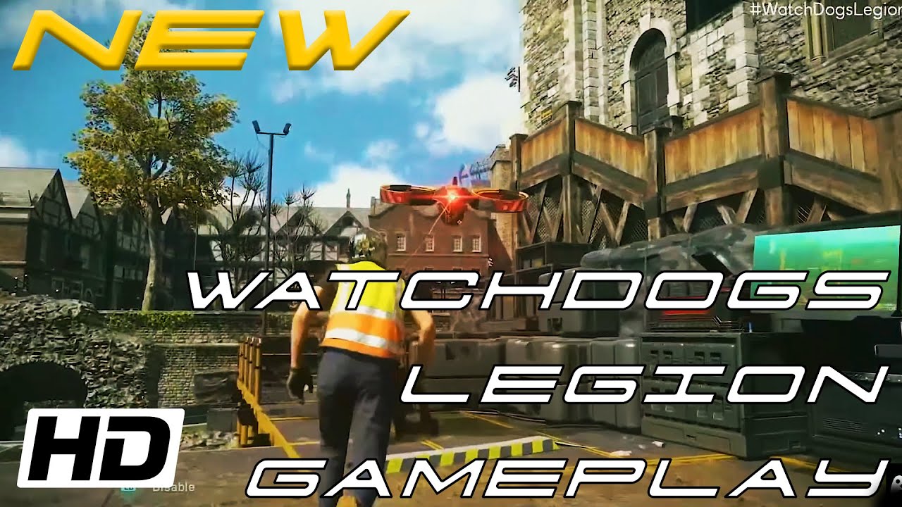 Watchdogs Legion Gameplay Overview and New Cinematic Trailer (HD) 2020 ...