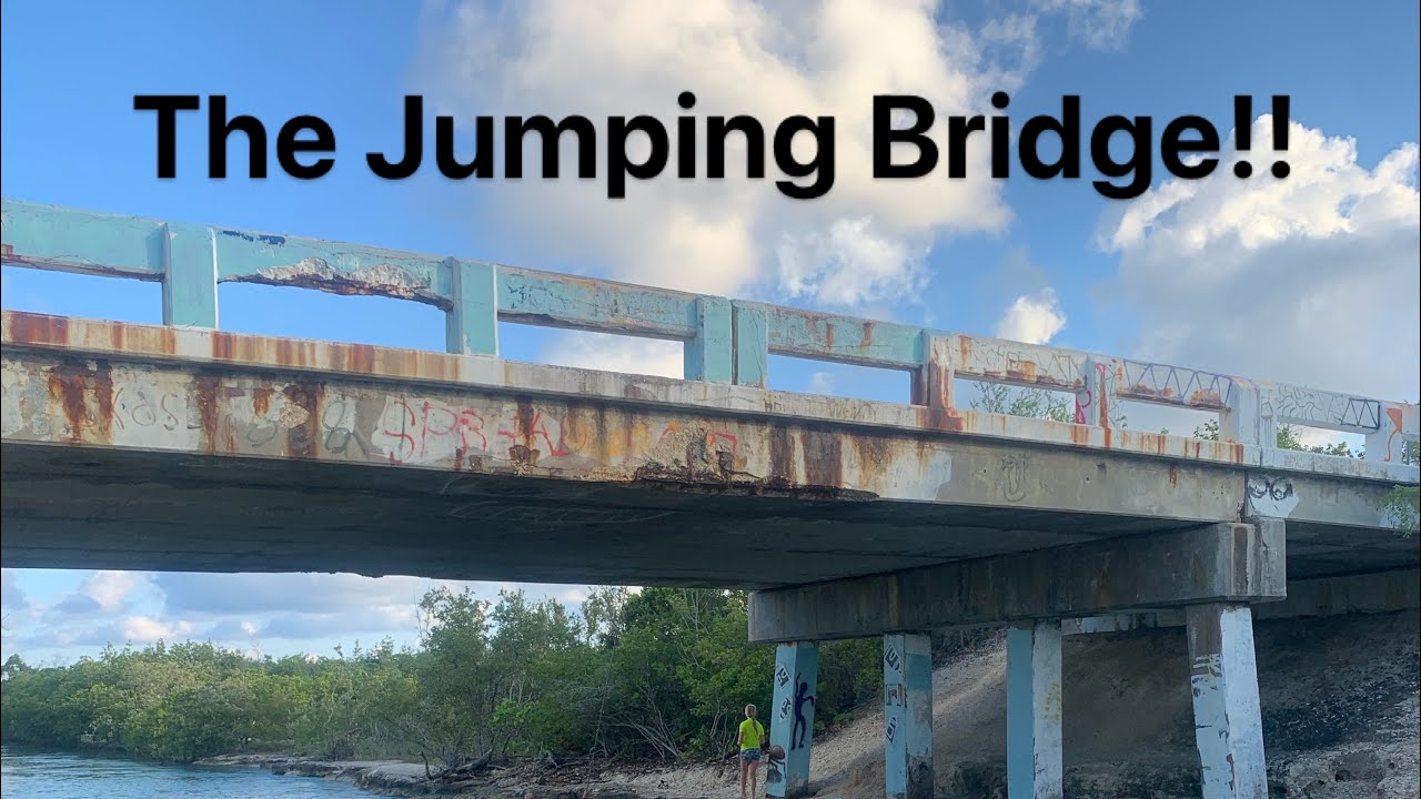 The Jumping Bridge in Sugarloaf Key! - YouTube