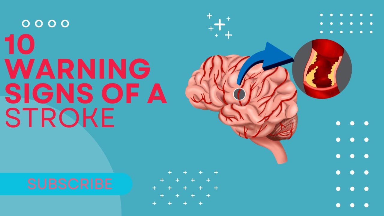 Don't Ignore These 10 Warning Signs of Stroke, Red Flags!" - YouTube