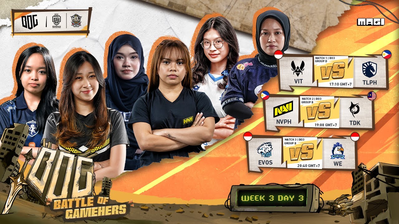 🔴 LIVE | BOG S1 | Group Stage Week 3 Day 3 - YouTube