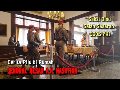 Menyusuri RUMAH JENDRAL BESAR A.H. NASUTION 🥺 | Saksi Bisu G30S PKI ☹️