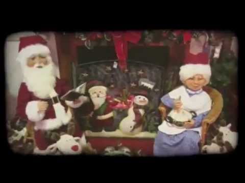 Animated Santa & Mrs Claus - YouTube