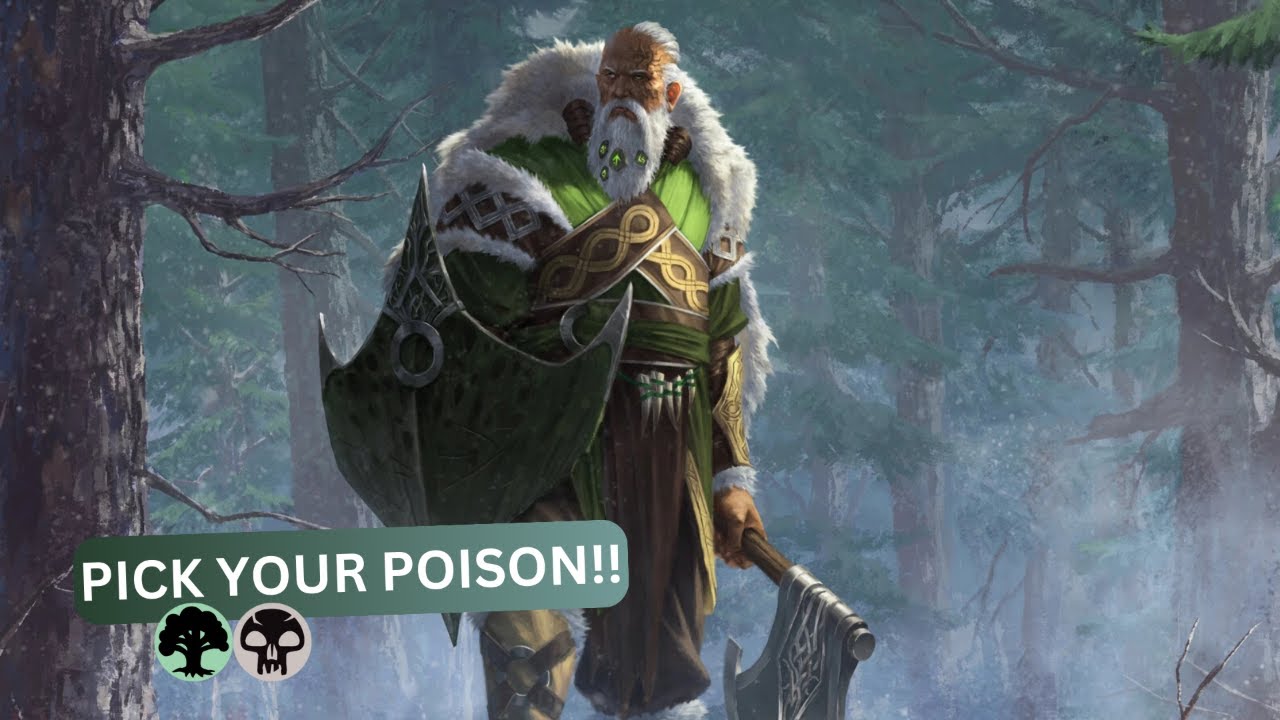 Green/Black Poison Deck - MTG Foundations - YouTube