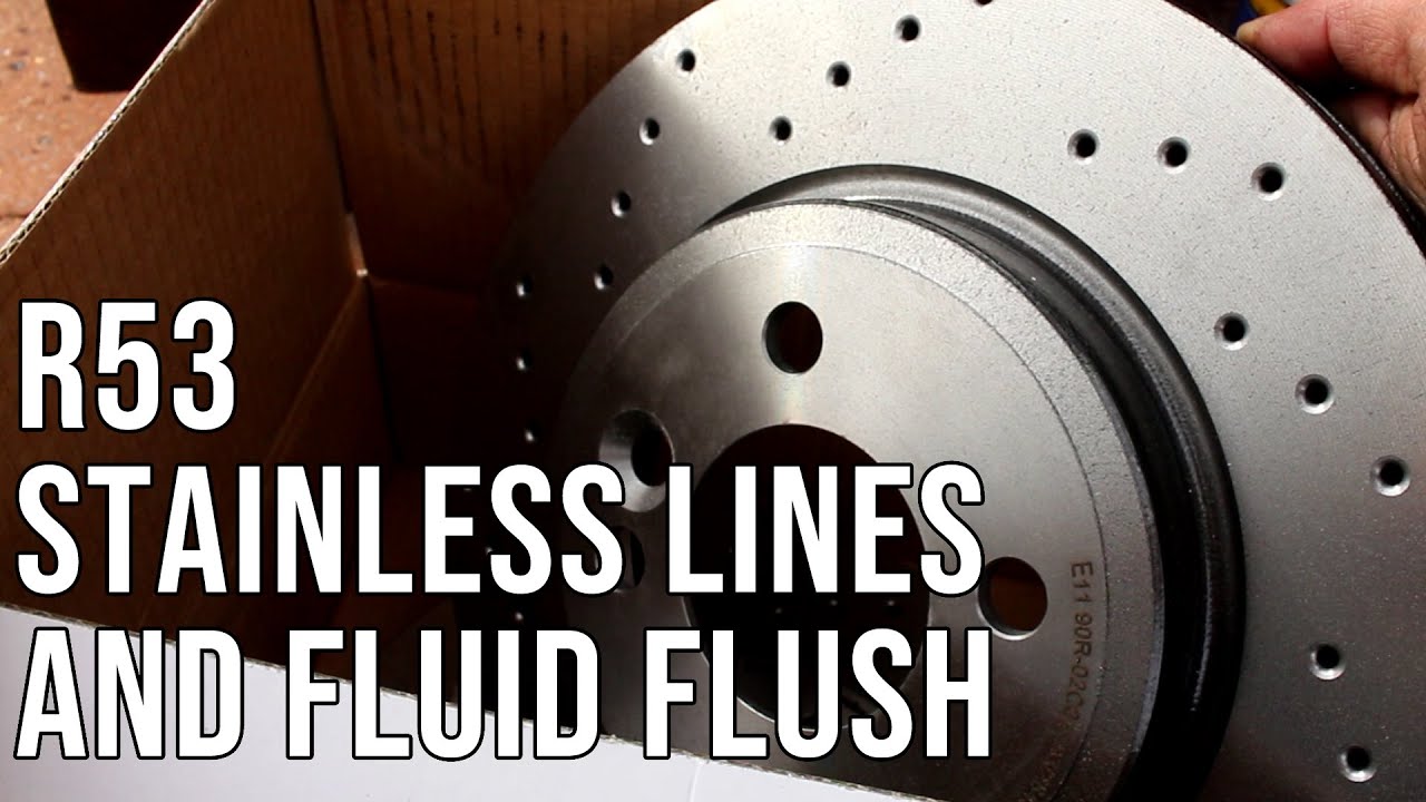 Brake lines and fluid upgrade - Project R53 - Episode 8 - YouTube