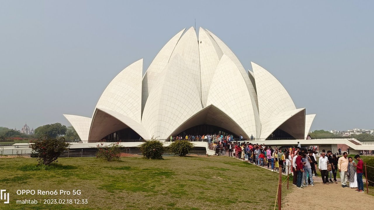 Lotus temple Kamal mandir - YouTube
