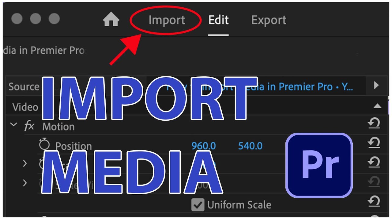 How To Import Media Into Premiere Pro 2024 YouTube how-to-import-media-into-premiere-pro-2024-youtube