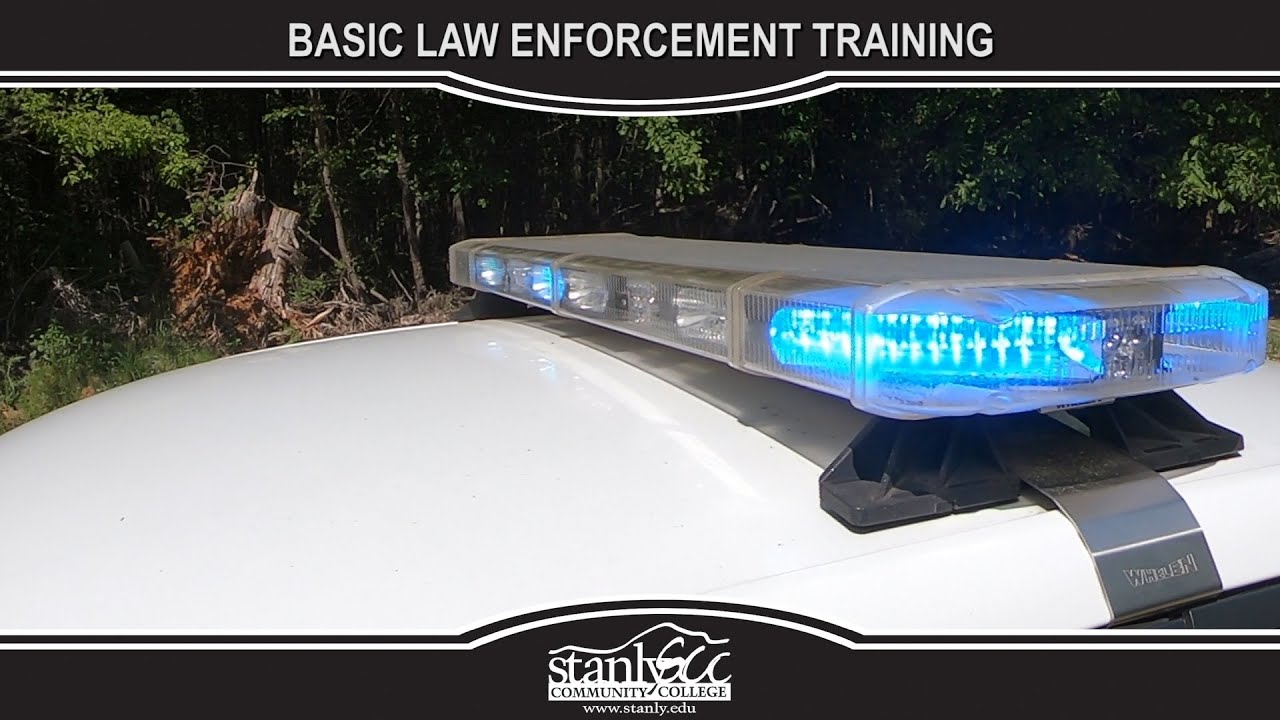 Basic Law Enforcement Training - YouTube
