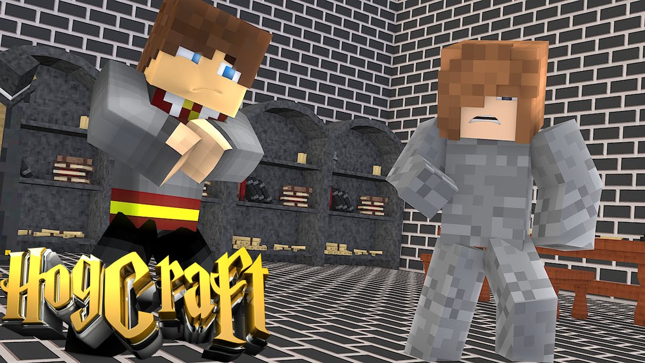 Minecraft: HogCraft (HarryPotter) - Hermione Petrificada !! #02 - YouTube
