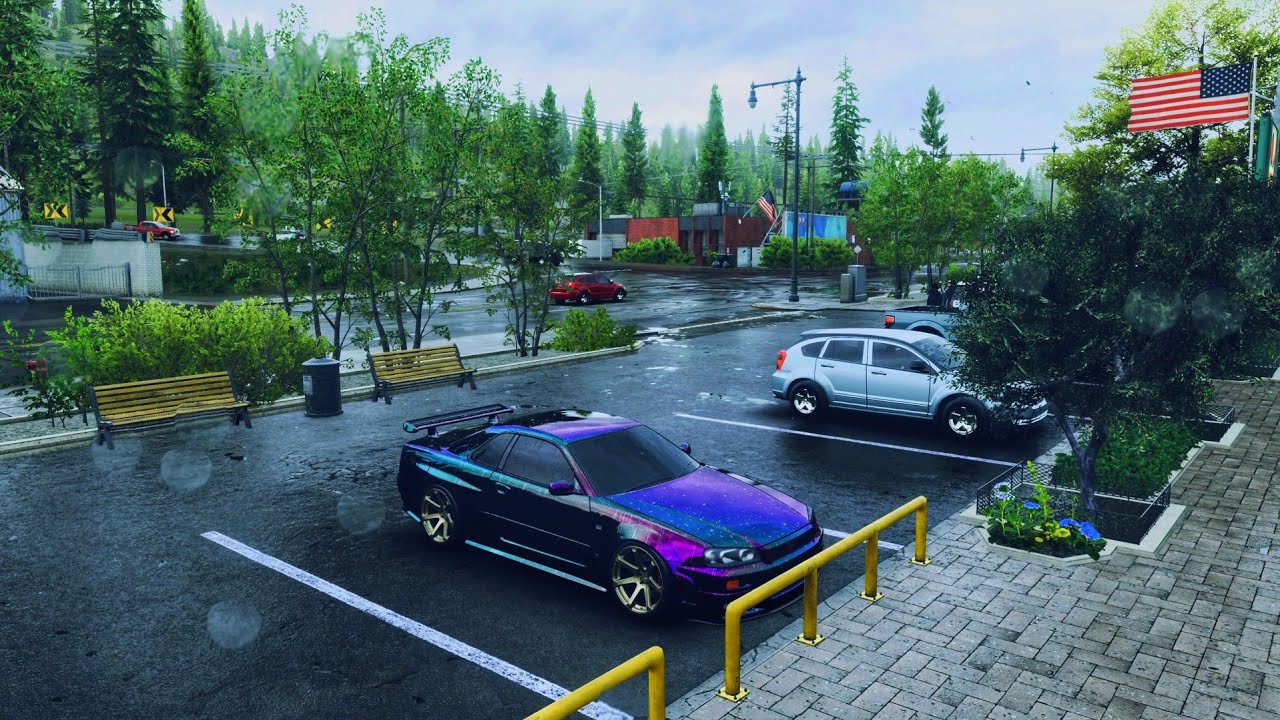 Nissan Skyline R34 : Midnight Purple : NFS Unbound :: PS5 :: - YouTube