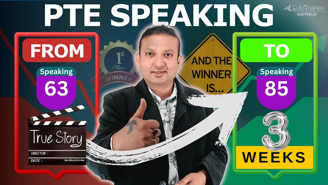PTE Speaking - 63 to 90 in 3 weeks - Tips and Tricks | Edutrainex PTE ...