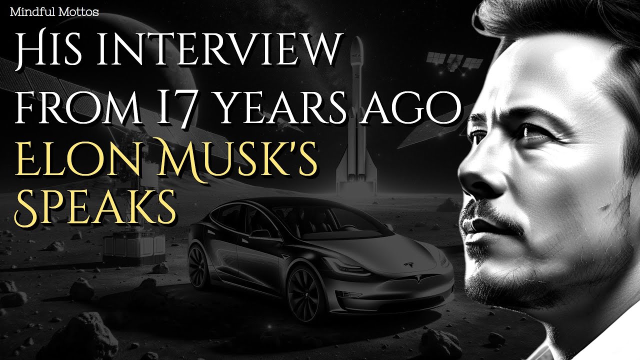 Elon Musk's Speaks His interview from 17 years ago - YouTube
