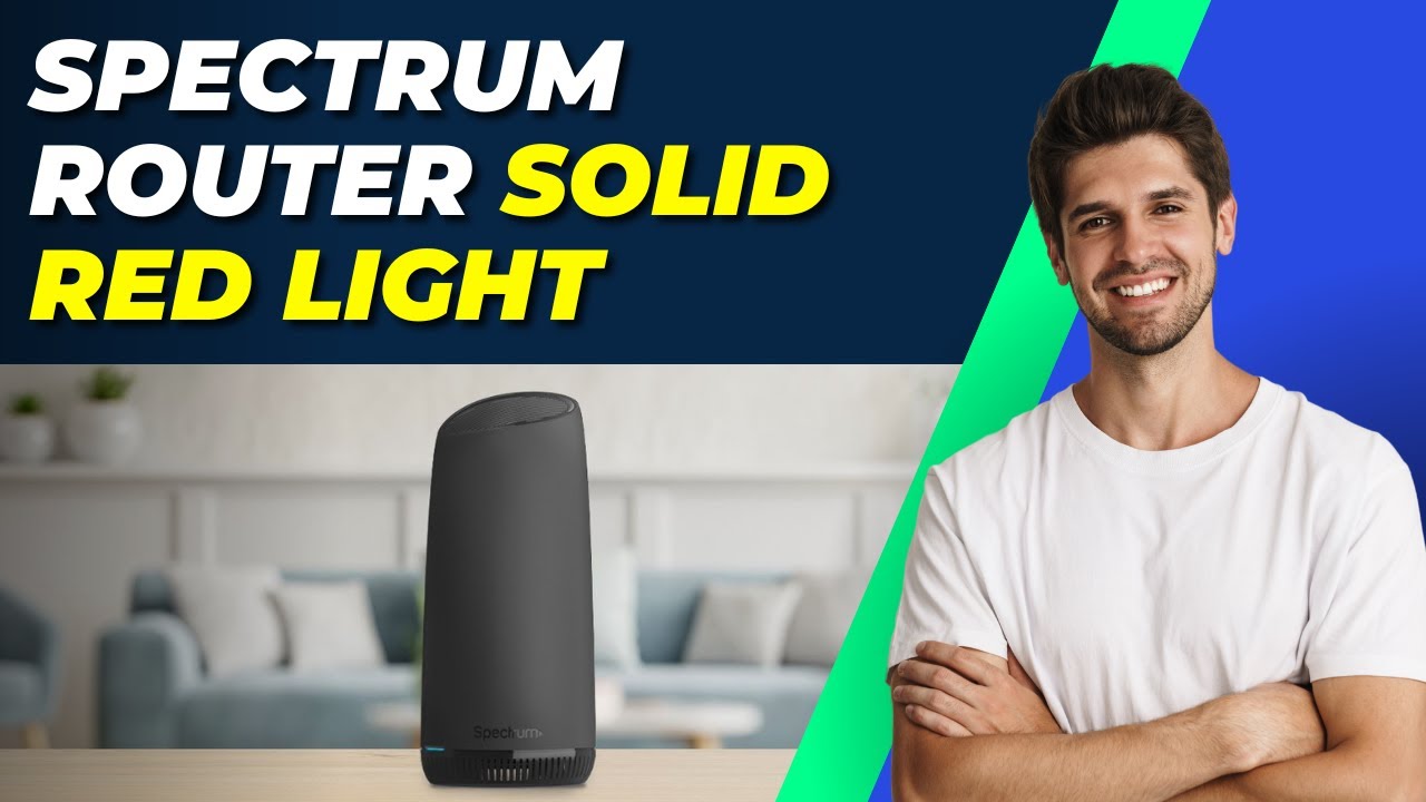 How To Fix Spectrum Router Solid Red Light | Easy Troubleshooting Guide ...