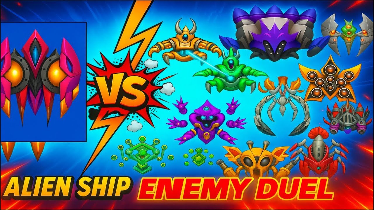 Space Shooter Mercury Bosses 21 To 30 Vs Lightroom Ship | World Bosses ...