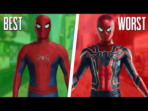 Ranking EVERY Live-Action Spider-Man Suit From WORST To BEST