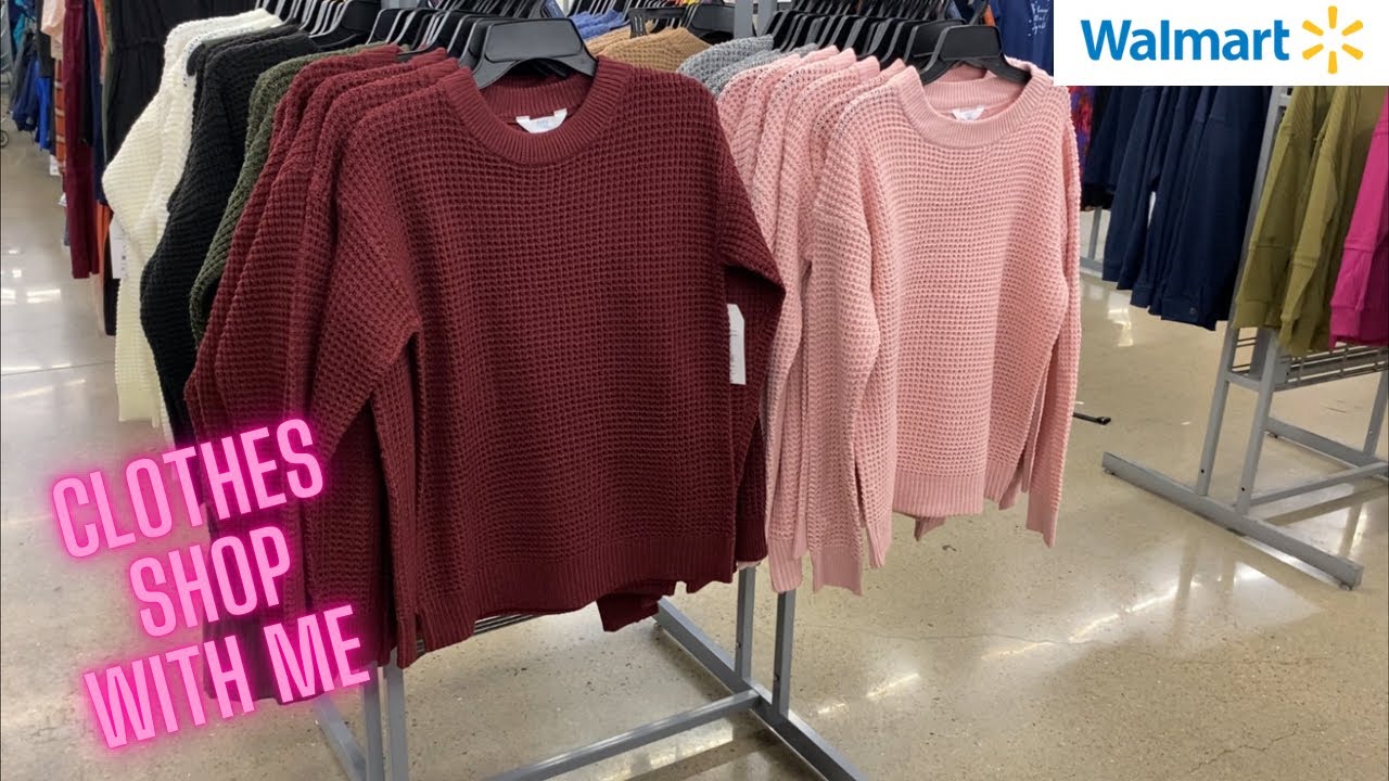 WALMART WOMEN’S CLOTHES SHOP WITH ME 👗 WALMART FALL CLOTHING 👚 WALMART ...