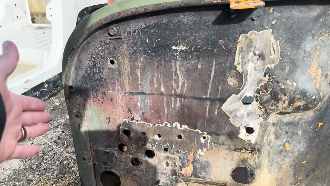 1972-1975 Jeep CJ5 Tub with Tail Gate Original Grade A- - YouTube