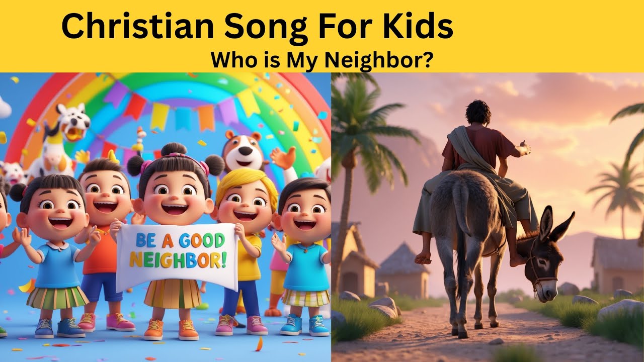 Who is My Neighbor?#the good samaritan bible story for kids - YouTube