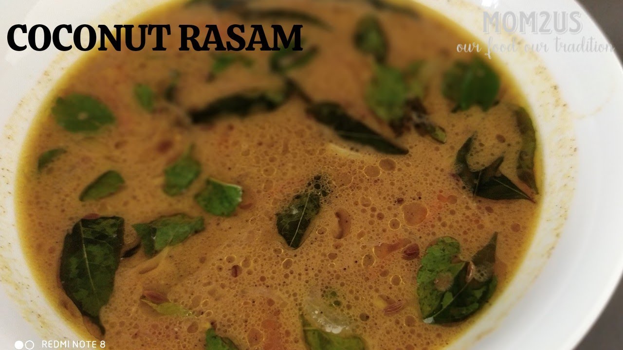 COCONUT RASAM | NEW METHOD| புது வித தேங்காய் பால் ரசம் - YouTube