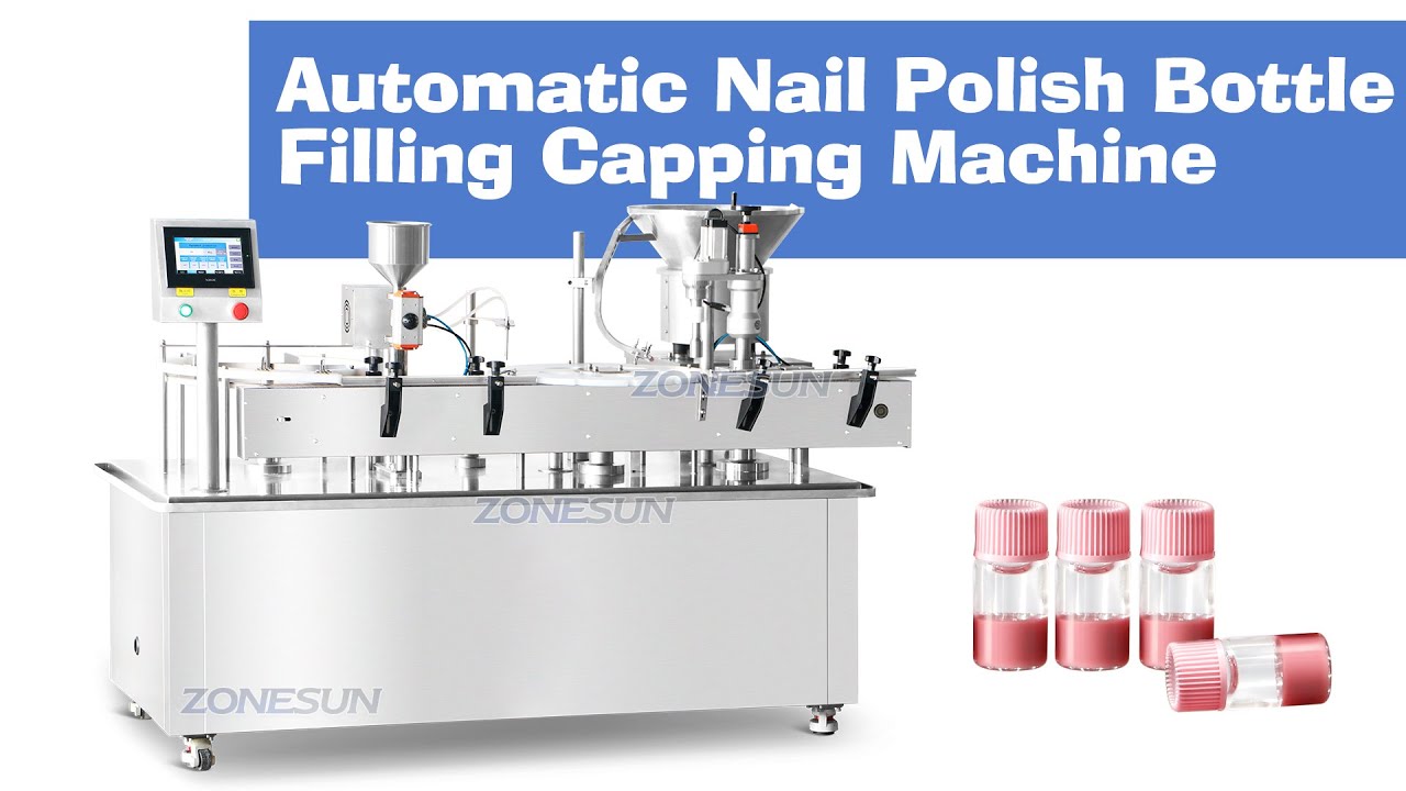 How To Use ZS-AFC30 Monoblock Nail Polish Liquid Paste Mixture Filling ...