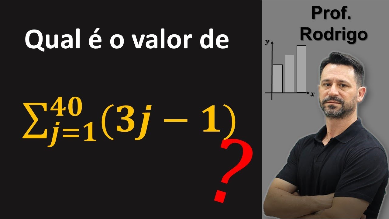 Como resolver o somatório utilizando a fórmula da soma dos termos de ...