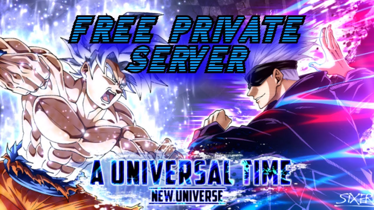 FREE PRIVATE SERVER FOR A UNIVERSAL TIME | AUT | ROBLOX - YouTube