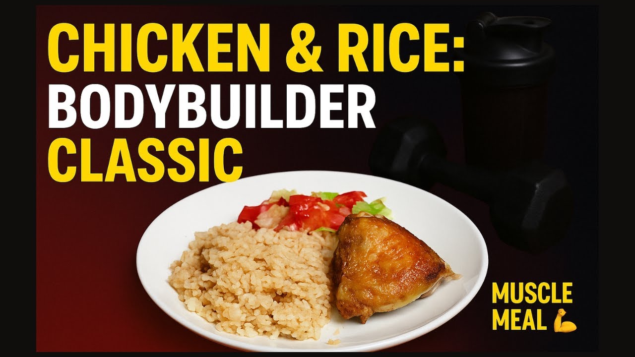 Chicken & Rice – The Classic Bodybuilder Meal 🍗🍚 - YouTube