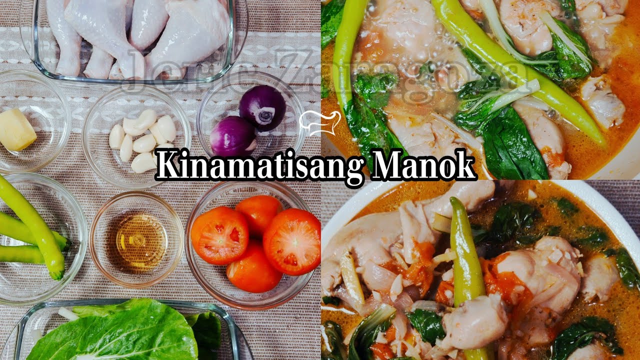 How to Cook Kinamatisang Manok | Filipino Tomato-Based Chicken Dish ...