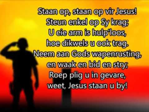Staan op staan op vir Jesus - YouTube