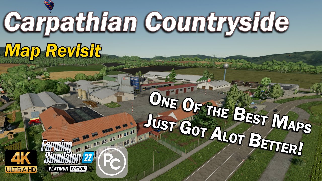 Carpathian Countryside | Map Revisit | Farming Simulator 22 - YouTube