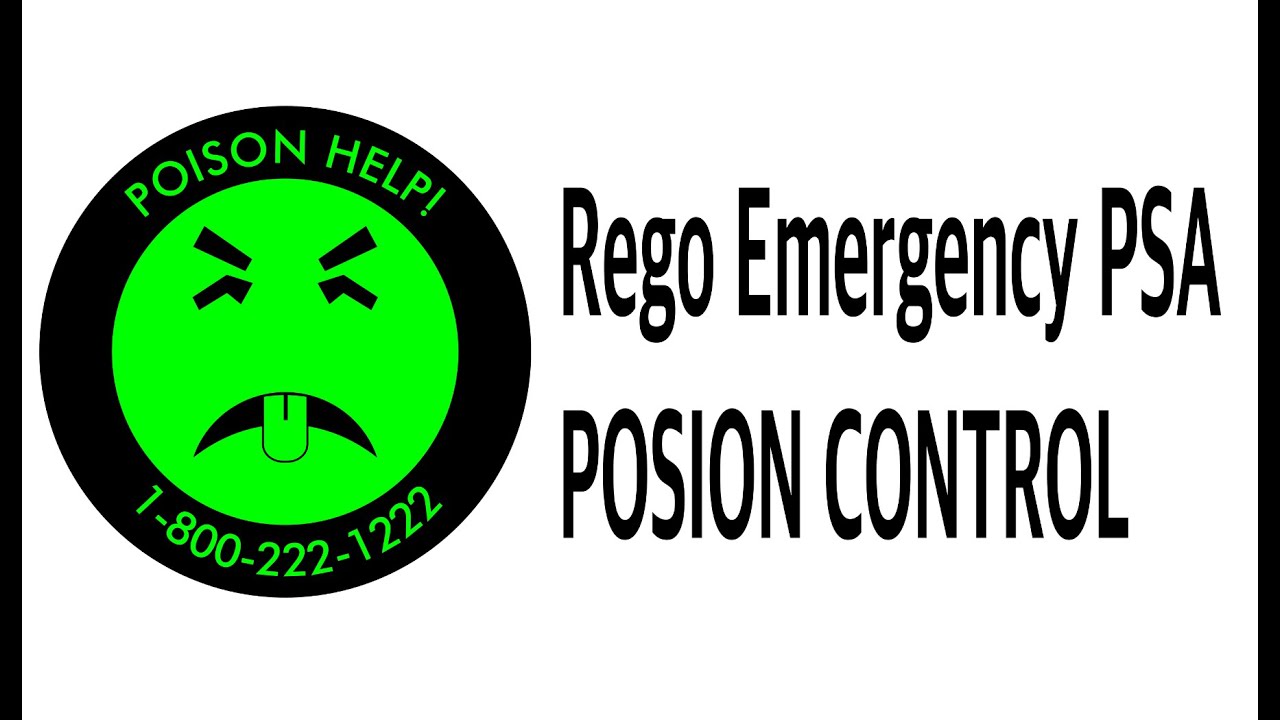 Rego Emergency: Poison Control PSA - YouTube