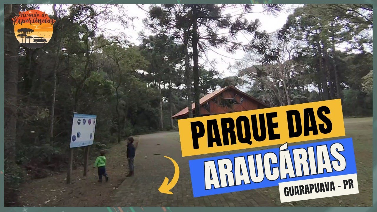 PARQUE DAS ARAUCÁRIAS - Guarapuava - PR #70 | Vivendo de Experiências ...