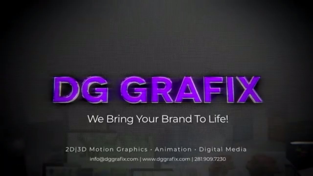 DG Grafix Demo Reel 🔥 🔥 - YouTube